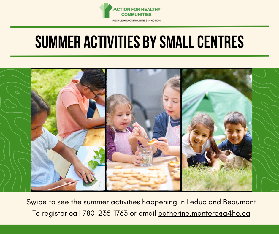 Summer Activities by Small Centres – Action for Healthy Communities
